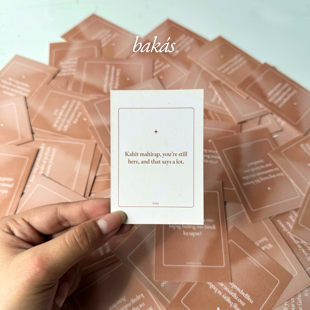 Comfort Cards (Version 1) – bakás